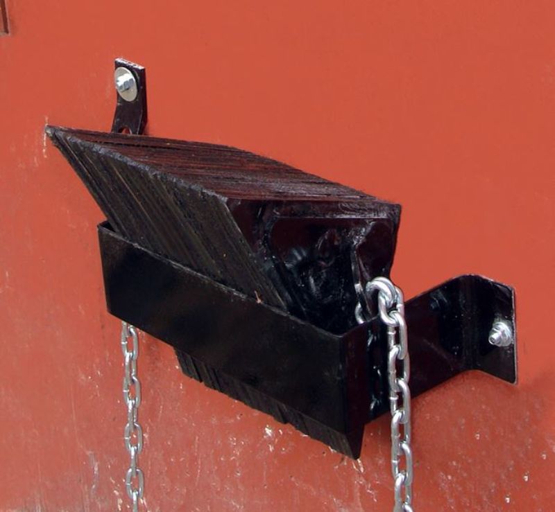 Wheel Chock Accessories- Signs, Chains, Holders | Industrial Rubber ...