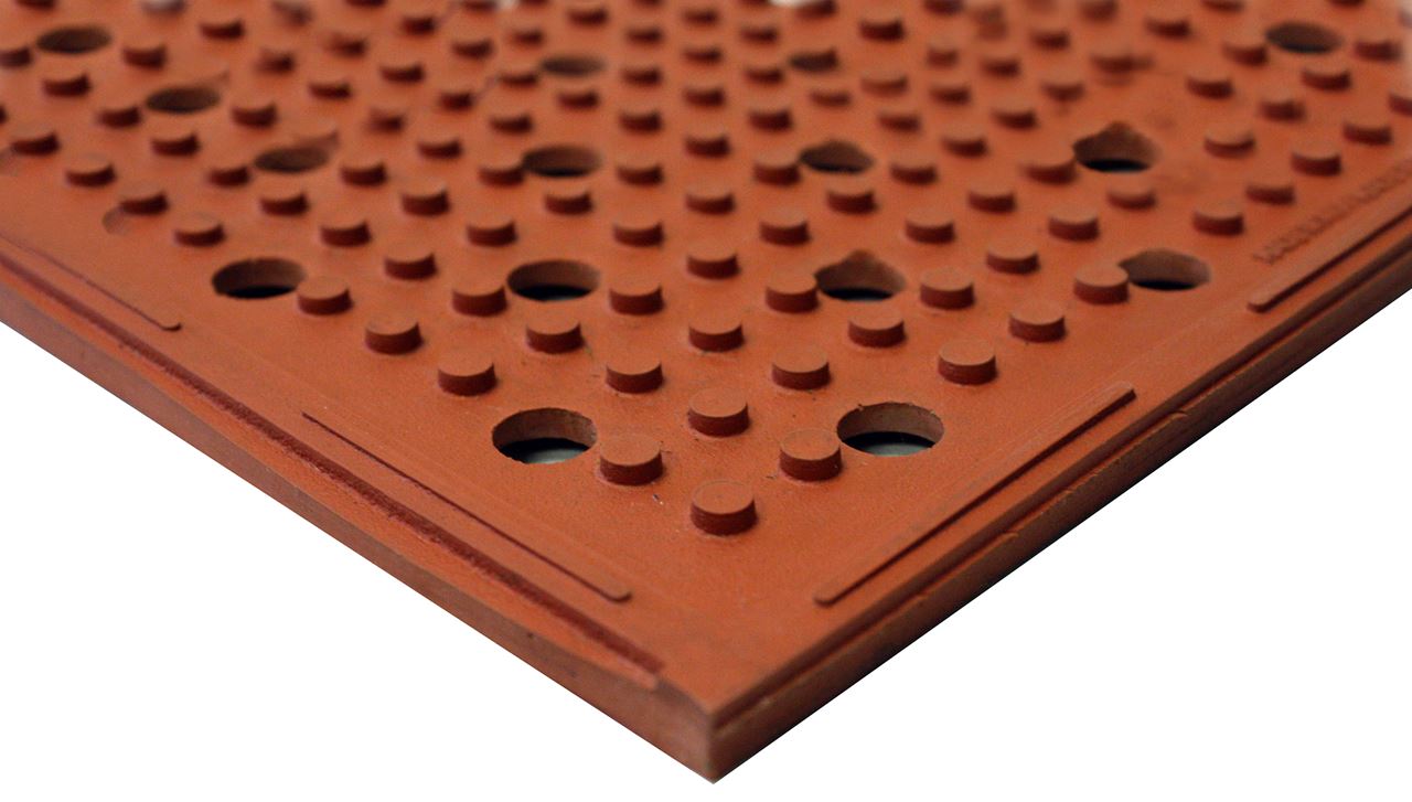 Flip-Over Heavy-Duty Floor Mat: Anti-fatigue & Runner Mat | Industrial ...