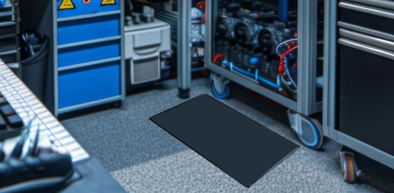 Anti-Stat Smooth Top Sponge | Industrial Rubber Anti-Fatigue Mats, Dock ...