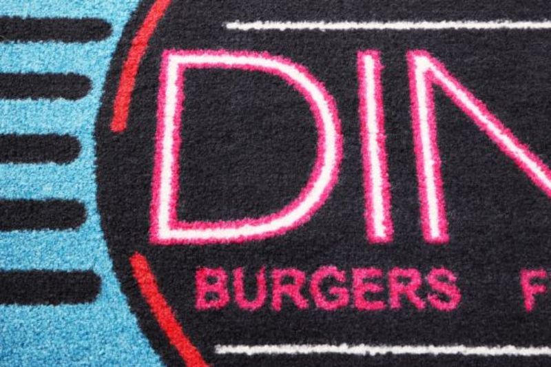 Digital Print Carpet Logo | Industrial Rubber Anti-Fatigue Mats, Dock ...